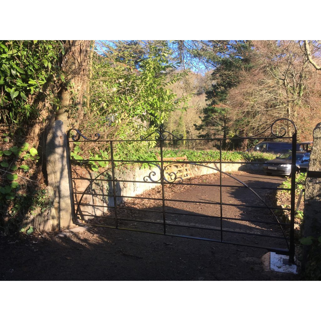Matching Classic Style Boundary Gates | Robert Hills Artist Blacksmith